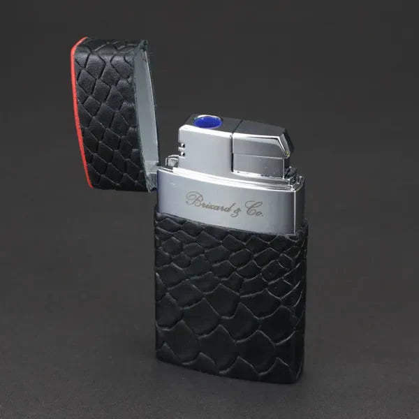 Brizard Venezia Lighter Python Black Red - VLPBR – Vasco Cigars